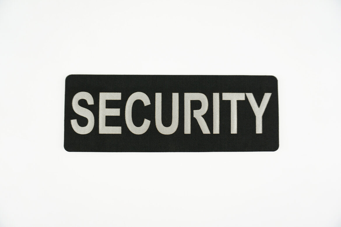 Iron On Security Patches Easy Application | Stitchpatches.com Iron On Security Patches Easy Application | Stitchpatches.com